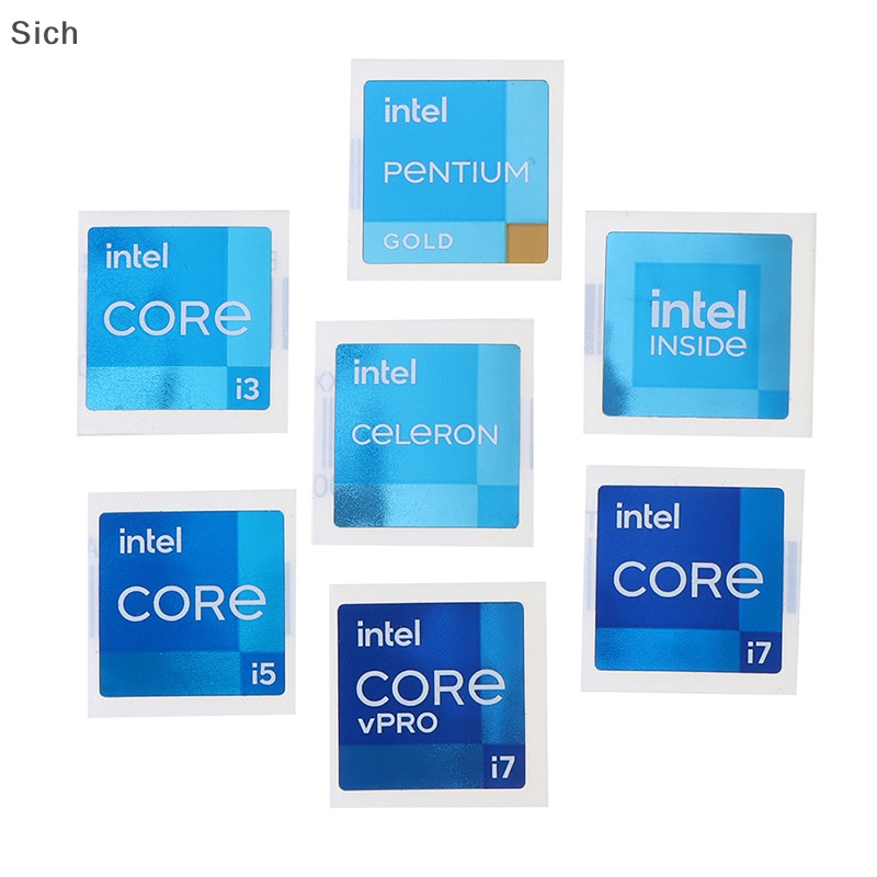 [Sich] ใหม่ สติกเกอร์ CPU 11 Generation i3 i5 i7 VPRO INSIDE สําหรับติดตกแต่งแล็ปท็อป DIY 5 ชิ้น ...