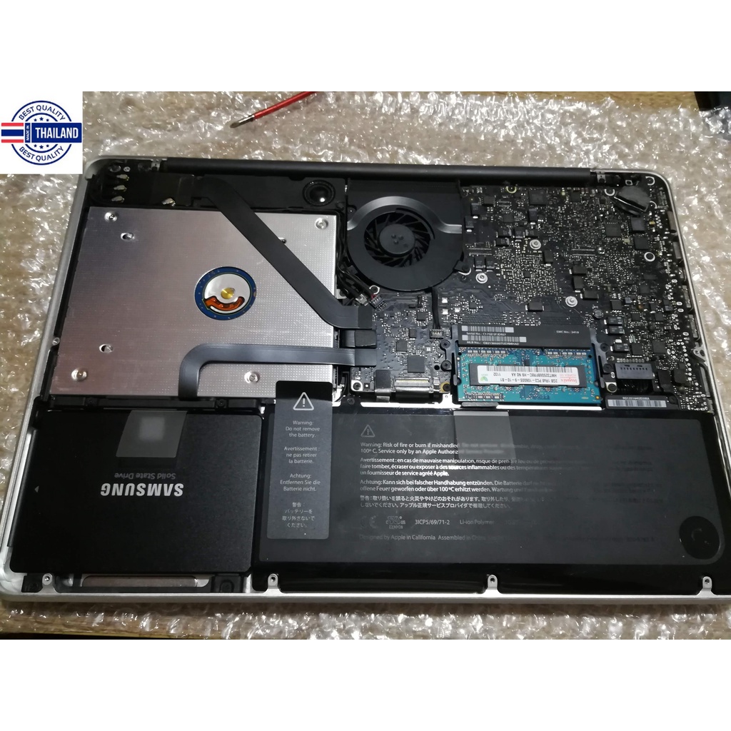 ซ่อมmacbook อะแดปเตอร์ HDD SSD สำหรั Macbook Pro, iMac เปลี่ยน CD Drive ...