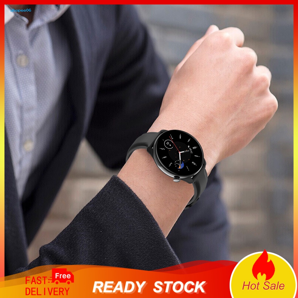 Setn สายนาฬิกาข้อมือหนังเทียม แบบนิ่ม ปรับได้ สําหรับ Amazfit GTR MINI | Shopee Thailand