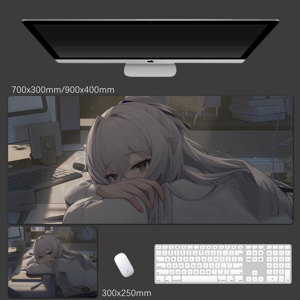 แผ่นรองเมาส์ คีย์บอร์ด ขนาดใหญ่ ลายสัญลักษณ์ Honkai Impact 3 Honkai ...