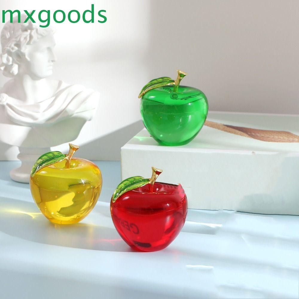 Mxgoods น้ําหอมเคลือบแก้วคริสตัล รูปผลไม้ สามสี ไม่จางหาย งานฝีมือ ความอิ่มตัวของสีสูง สําหรับ ...