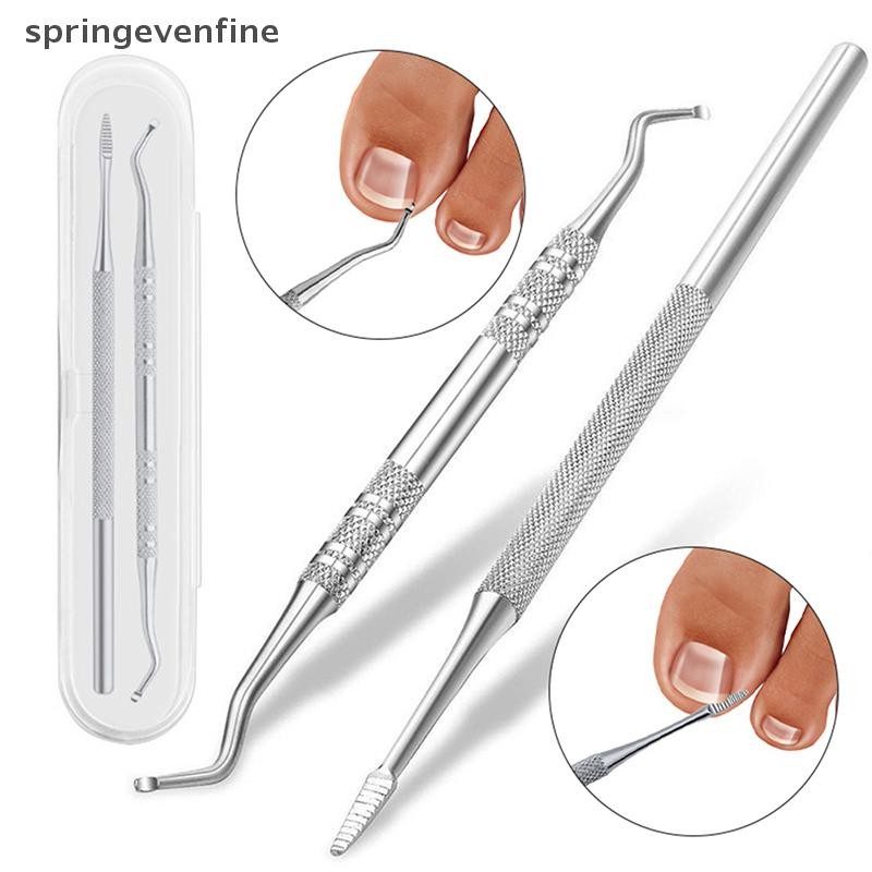 Springevenfine 2 ชิ้น Hook คุด Double Ended คุด Toe Correction Lifter ...