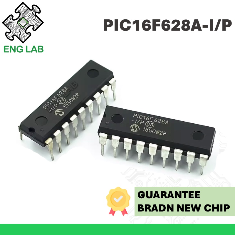 ENGLAB★ Microchip PIC16F628A - I/P, PIC16f877A, Microcontroller MCU | Shopee Thailand