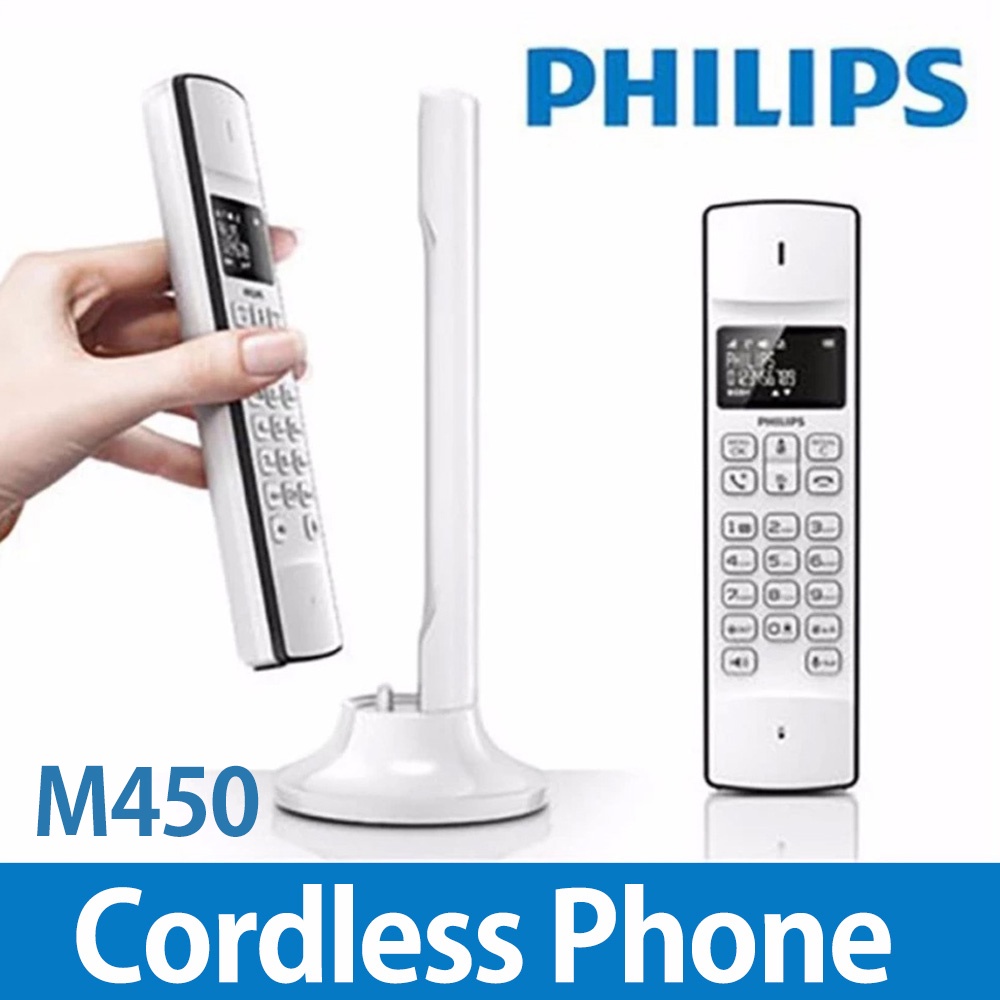 PHILIPS M450 Cordless Speaker Telephone Phone Wireless Korea | Shopee ...