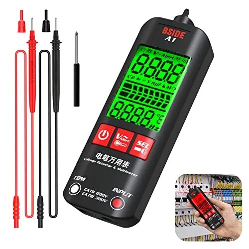 A1 Fully Automatic Anti-Burn Intelligent Digital Multimeter, Auto ...