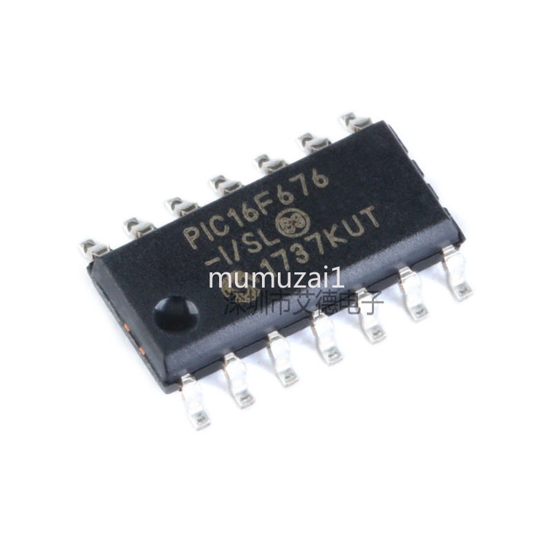 ชิปไมโครคอนโทรลเลอร์ Pic16f676-i sl SOIC-14 8-Bit | Shopee Thailand