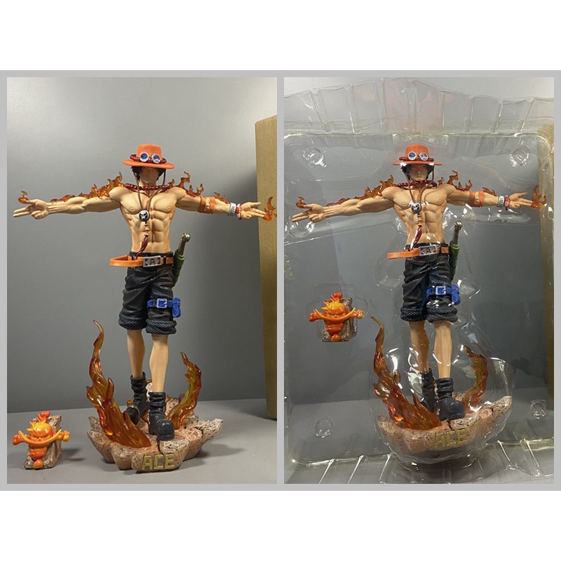 โมเดลฟิกเกอร์ Three Brothers Cross Ace Arm Statue ของเล่นสําหรับเด็ก ...