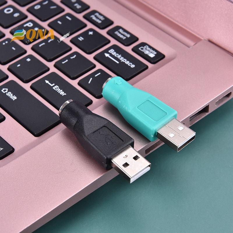 [QNA] อะแดปเตอร์แปลง PS2 PS/2 Female เป็น USB ตัวผู้ สําหรับ PC แล็ปท็ ...