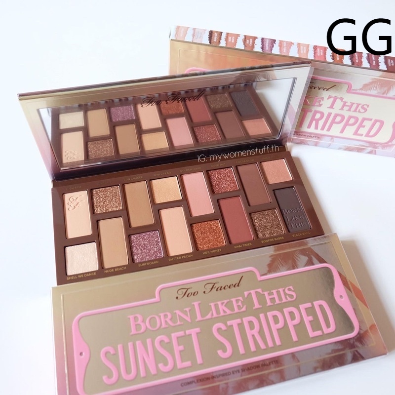 TOO FACED Born This Way - Sunset Stripped Complexion Inspired Eye ...