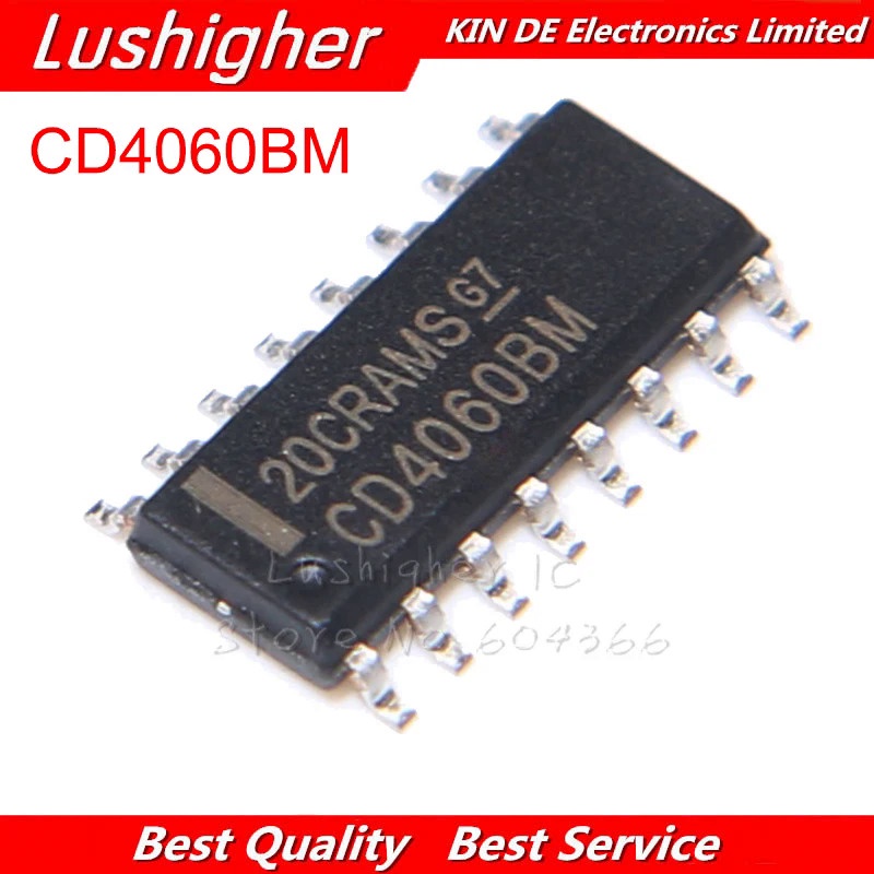 วงจรรวม SMD CD4060BM SOP CD4060 SOP16 CD4060BM96 10 ชิ้น | Shopee Thailand