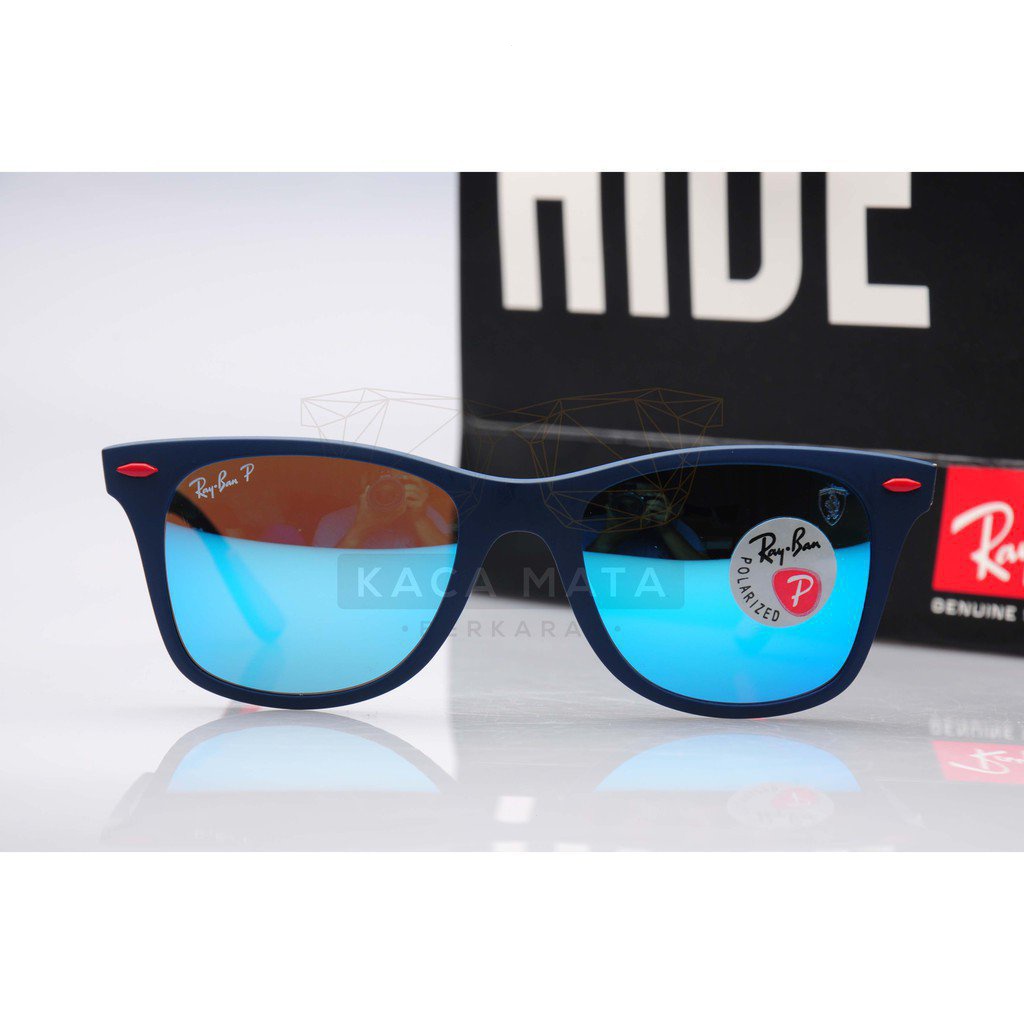 Wyoy ของแท้ Ray-Ban Ferrari Liteforce Rb4195 แว่นตากันแดด พร้อมกระจก ...