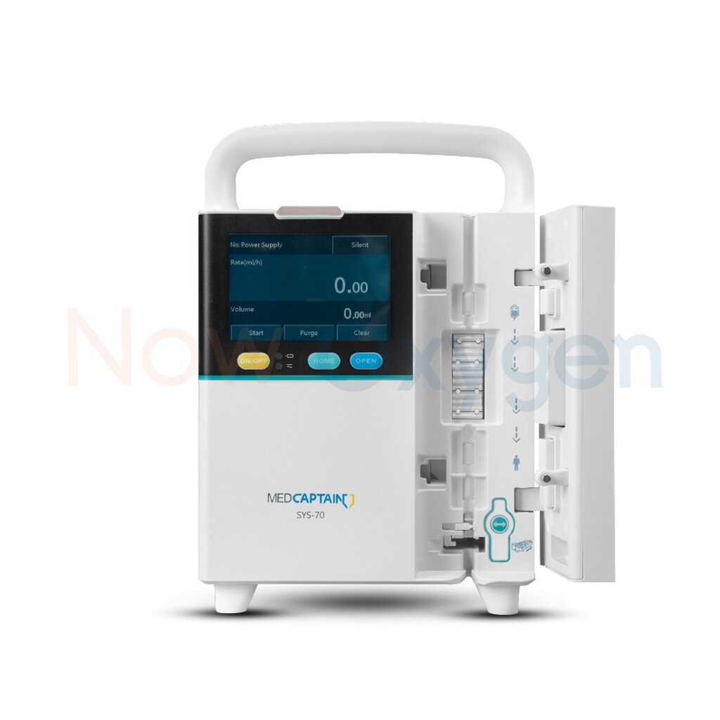 เครื่องควบคุมการให้สารละลายทางหลอดเลือดดำ Infusion pump Medcaptain รุ่น SYS-70 รับประกันศูนย์ไทย ...