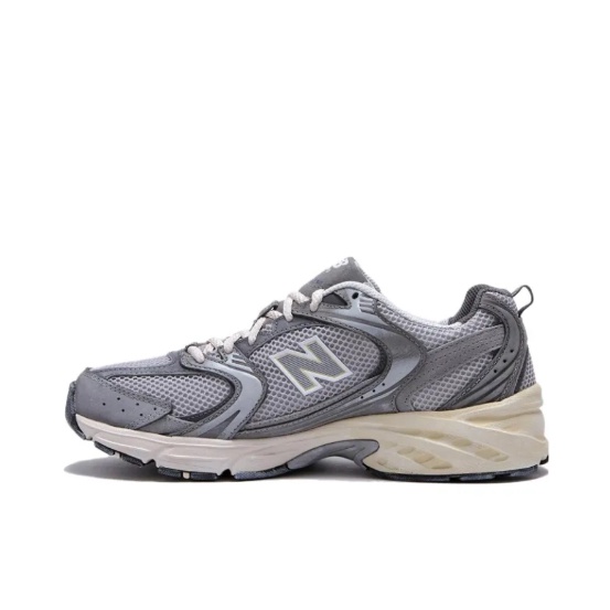 New Balance NB 530 สีเงินเทา รองเท้าผ้าใบ ของแท้ 100 % รูปแบบ NB ...