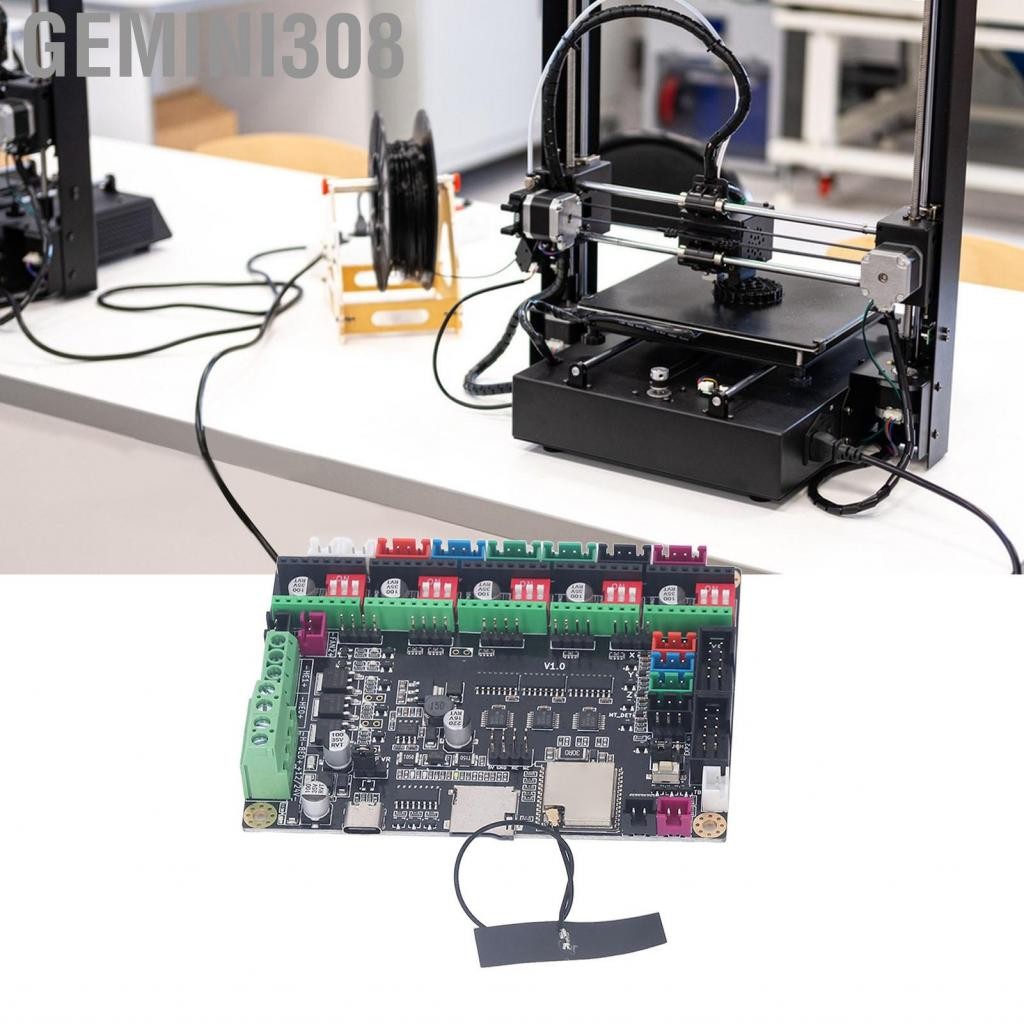 Gemini308 3D บอร์ดควบคุมเครื่องพิมพ์สำหรับ MKS TinyBee V1.0 เมนบอร์ด 5 ...