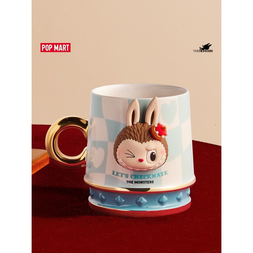 Popmart POPMART THE MONSTERS Chess Adventure Series Mug สีชมพู สีฟ้า ...
