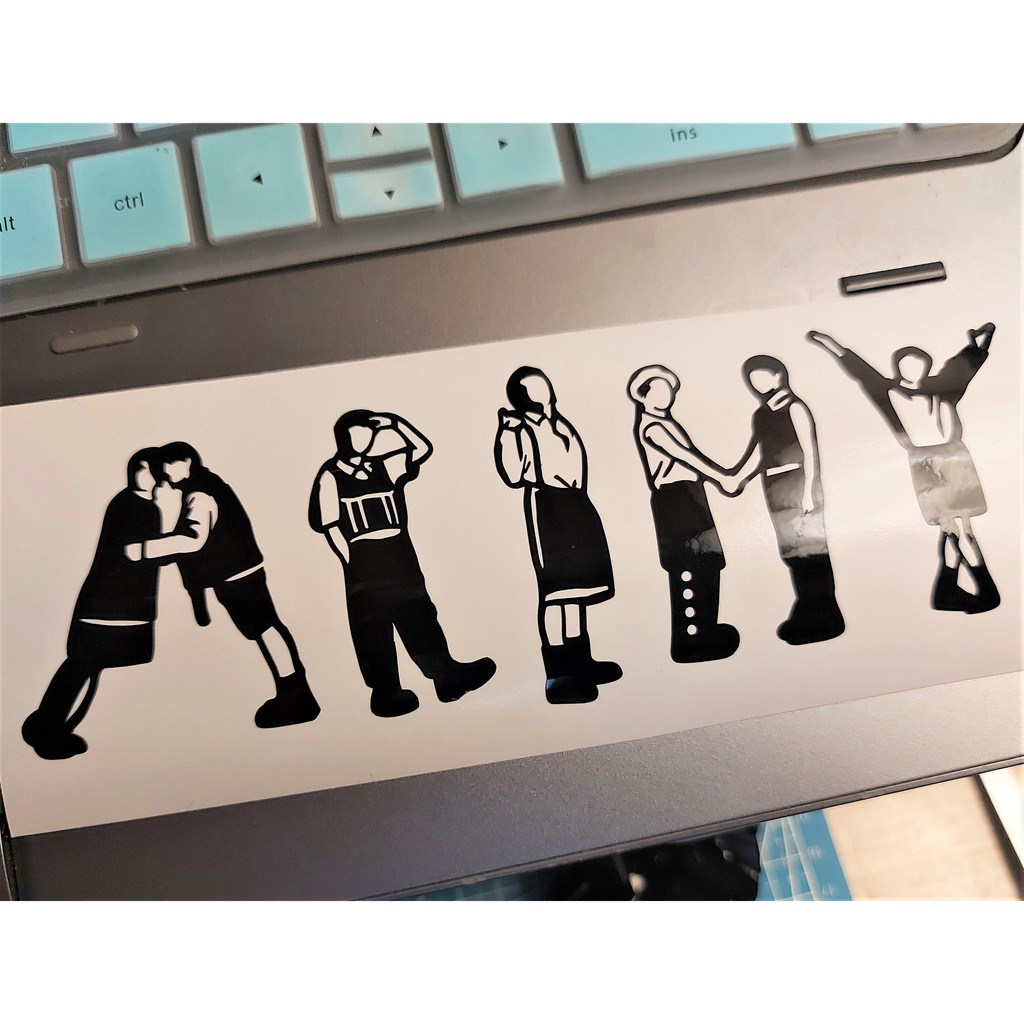 บีทีเอส Butter ARMY Waterproof Decal Vinyl Sticker b t s | Shopee Thailand