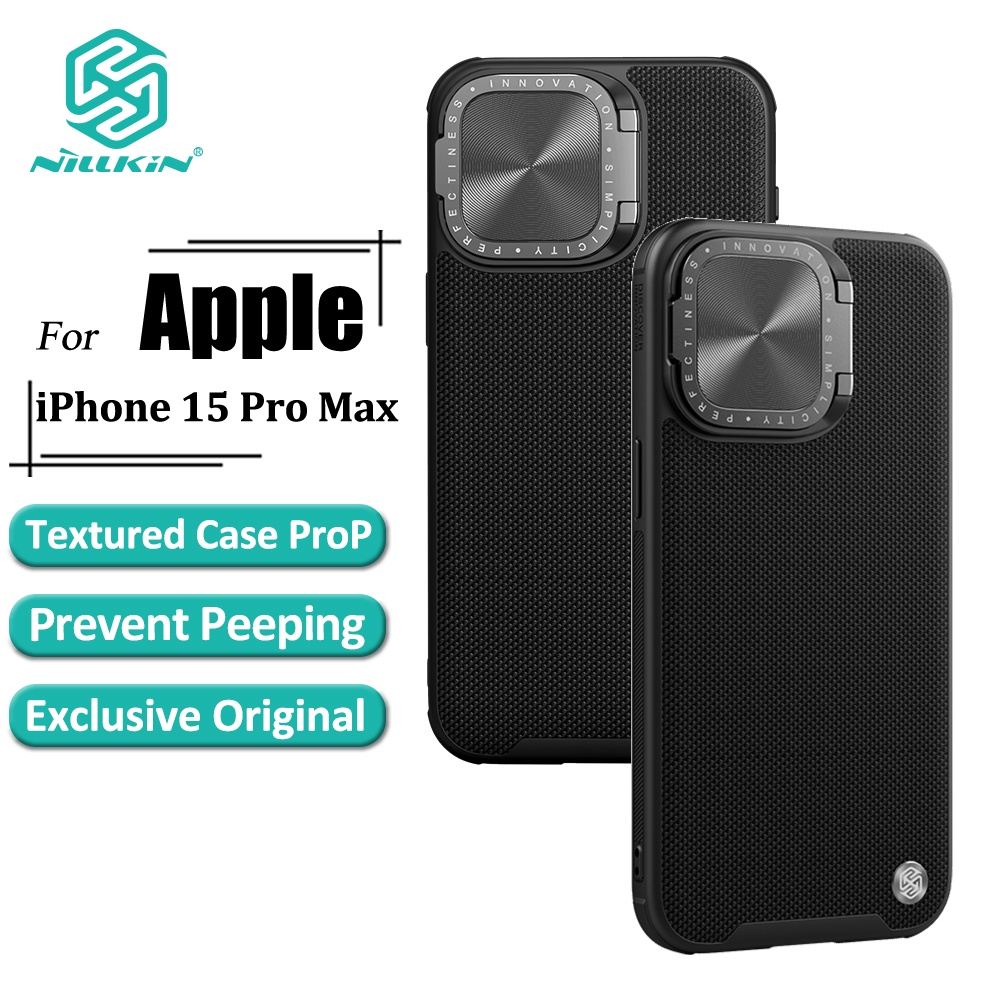 Nillkin Texturedo Prop เคสโทรศัพท์ สําหรับ iPhone 15 Pro Max เคสไฟเบอร์ ...