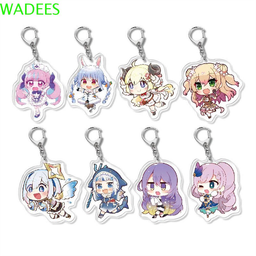 Wadees พวงกุญแจ จี้การ์ตูนอนิเมะ Ookami Mio Vtuber Watson Amelia ...