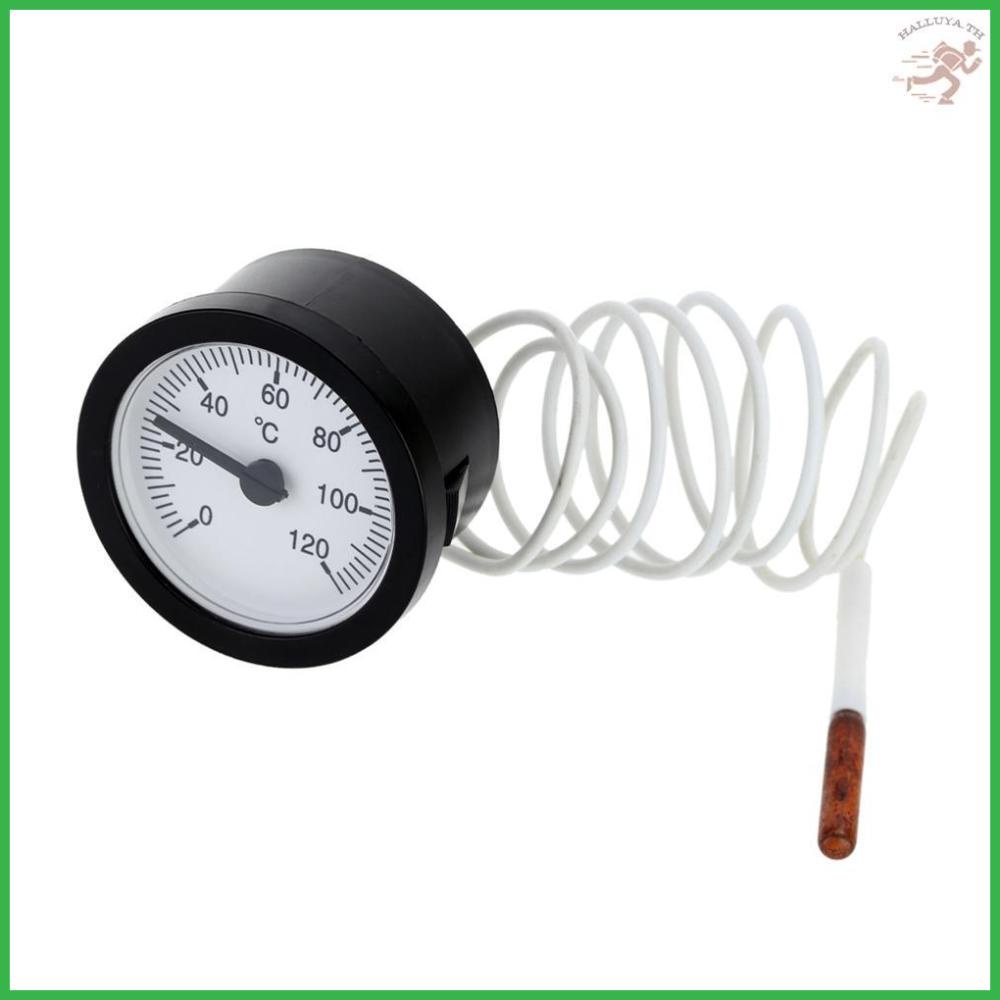 Dial Thermometer Capillary Temperature Gauge - 1m Sensor, Perfect for ...