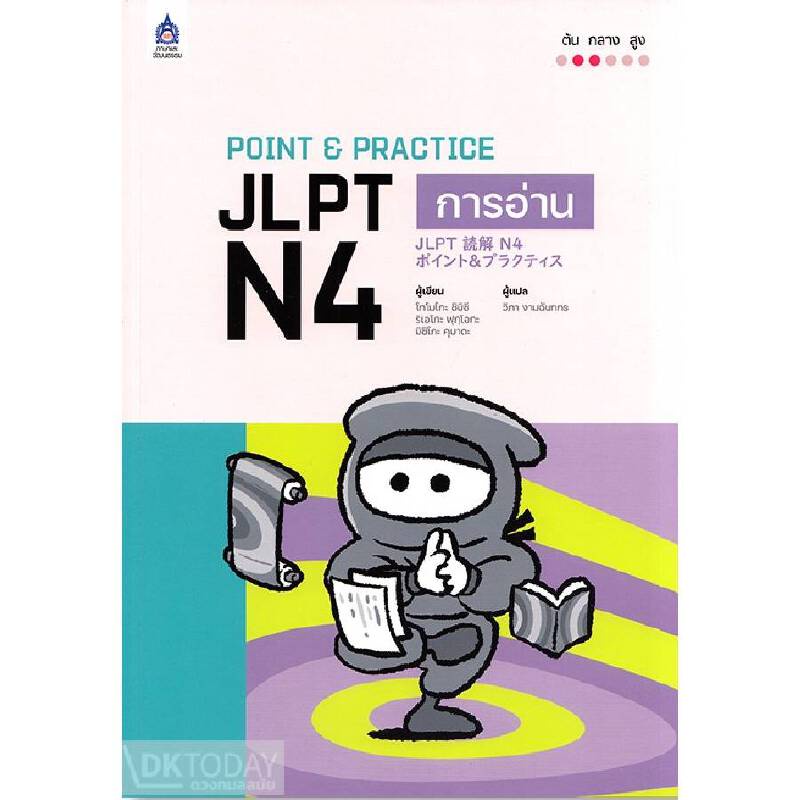 B2S หนังสือ POINT & PRACTICE JLPT N4 การอ่าน | Shopee Thailand