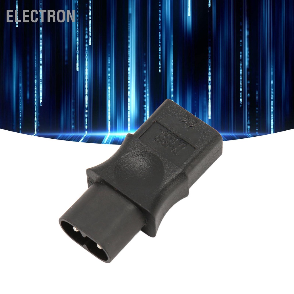 Electron IEC320 C8 TO C9 อะแดปเตอร์ ชาย หญิงแปลงปลั๊กแปลงไฟ AC 250V 6A ...