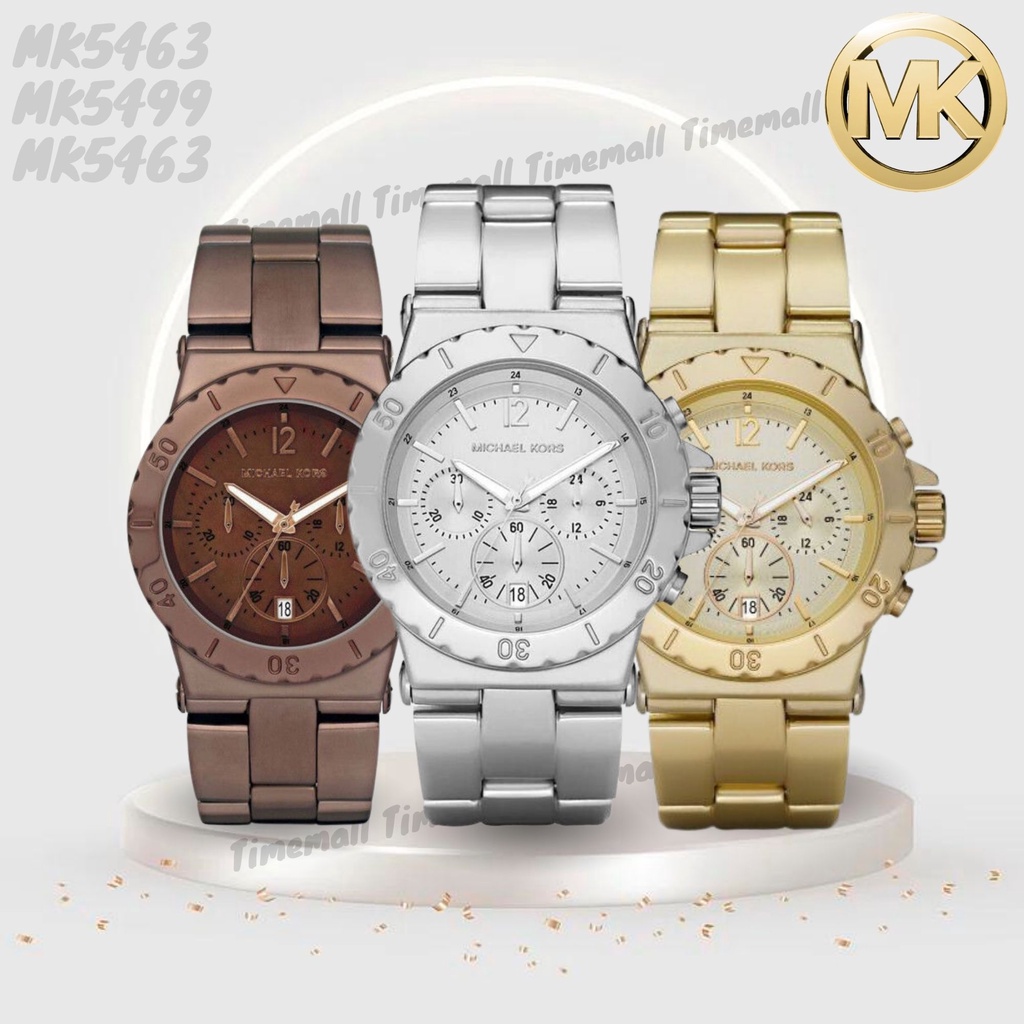 TIME MALL นาฬิกา Michael Kors OWM220 นาฬิกาข้อมือผู้หญิง นาฬิกาผู้ชาย Brandname รุ่น MK5312 ...