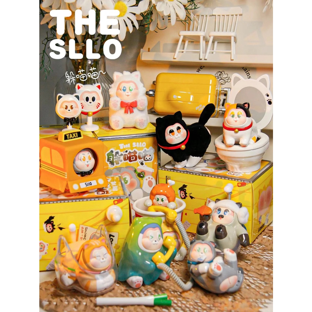 ***พร้อมส่ง SLLO Lost Cat Hidden Wooo โมเดล เชคการ์ดไม่แกะซอง ...