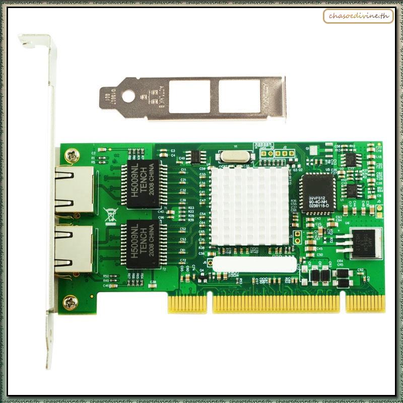 [D F N A] ชิปการ์ดเครือข่ายไฟฟ้า 8492MT PCI Gigabit Dual 82546EB/GB แบบ ...