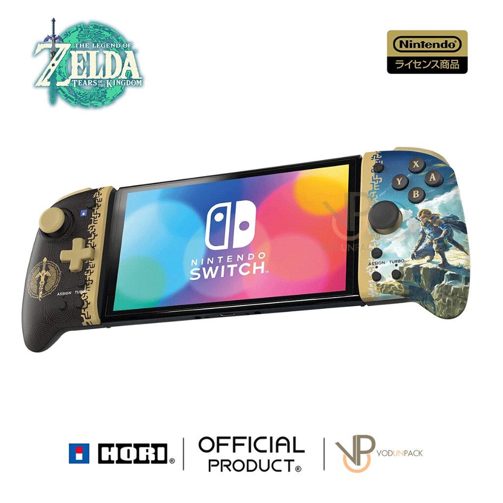 [HORI] Split pad compact / Pro for Nintendo Switch โฮริจอย Zelda Tears ...