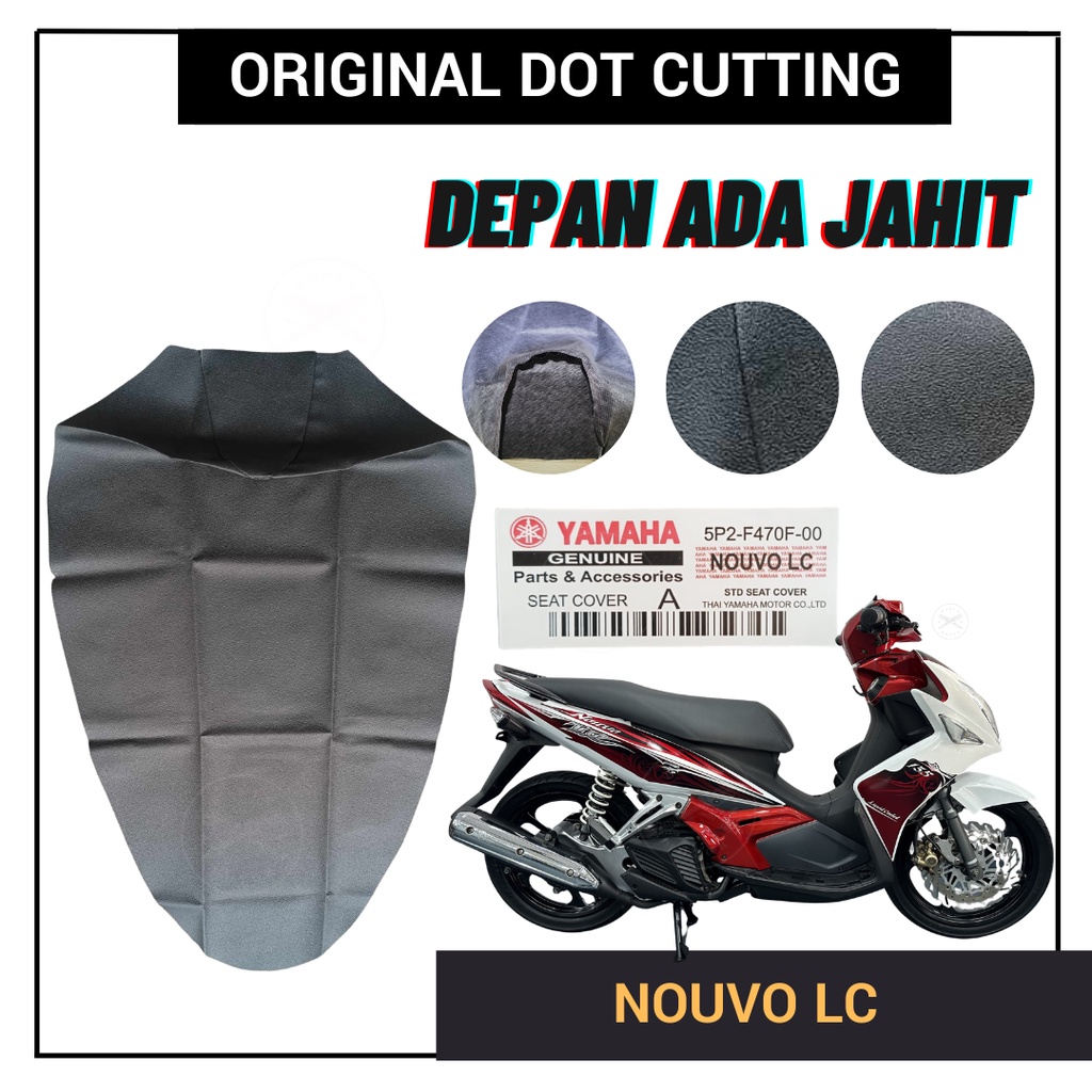 Yamaha NOUVO LC SEAT COVER DESIGN A CLASS - ผ้าตัด NOUVOLC KUSYEN ฝา ...