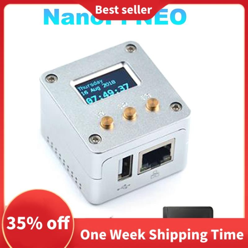 Nanopi จอแสดงผล OLED + ชุดเคสโลหะเปิดแหล่ง H3 บอร์ดพัฒนา 512MB DDR3 RAM ...