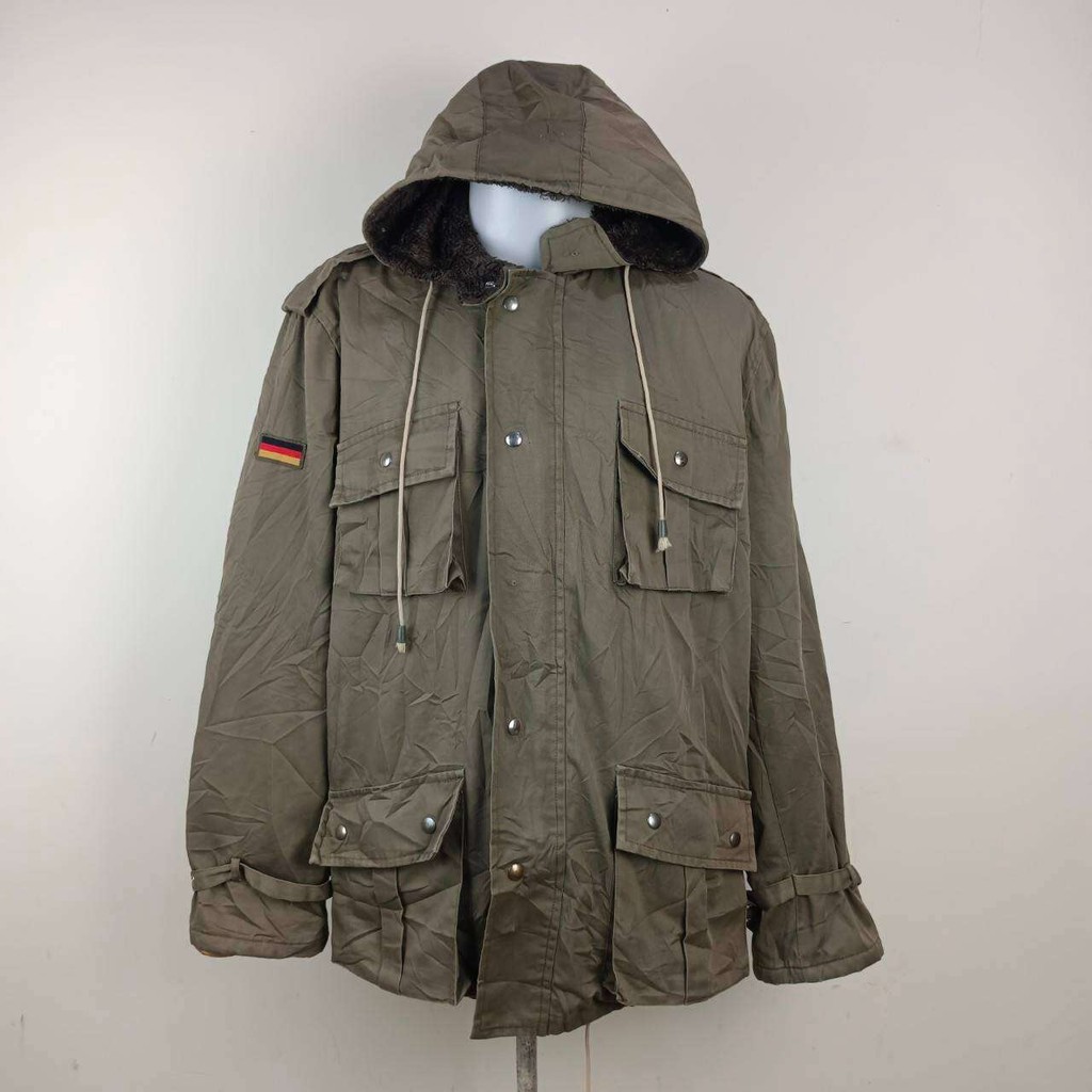 D787 🇩🇪เสื้อทหารกองทัพเยอรมัน (ของแท้) อก 54 (อ่านรายละเอียดด้านล่างให้ ...