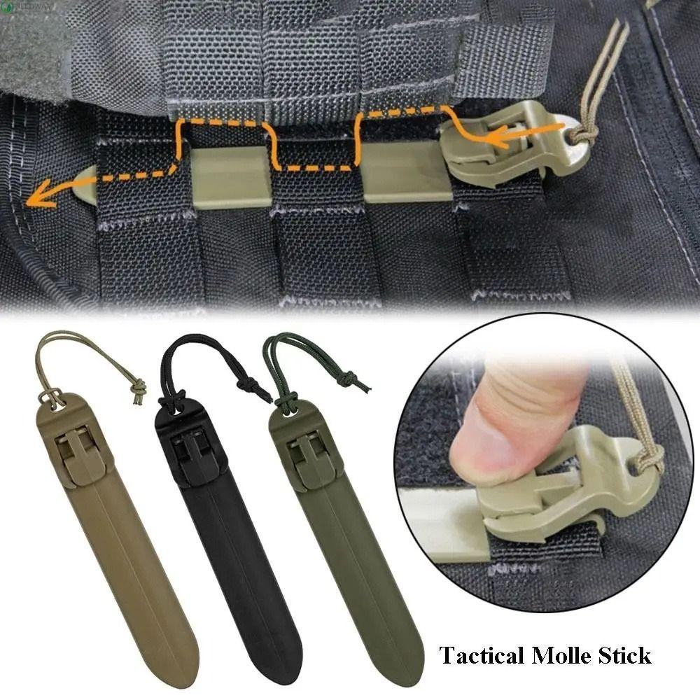 Needway Molle Stick, PALS Webbing Fasten คลิปสายรัด Quick Release Molle ...