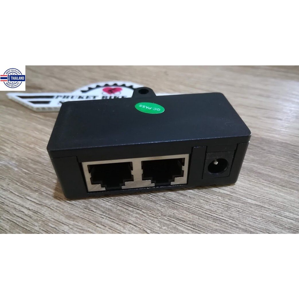 POE Splitter Power Over Ethernet Injector Adapter for LAN Network จ่าย ...