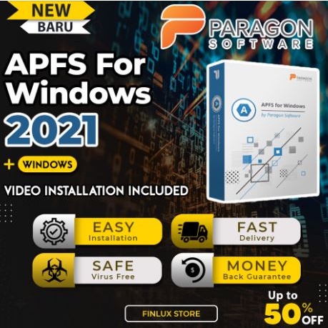 Paragon APFS for Windows 2.1.97 - Access MacOSX APFS Volumes in Windows | Shopee Thailand