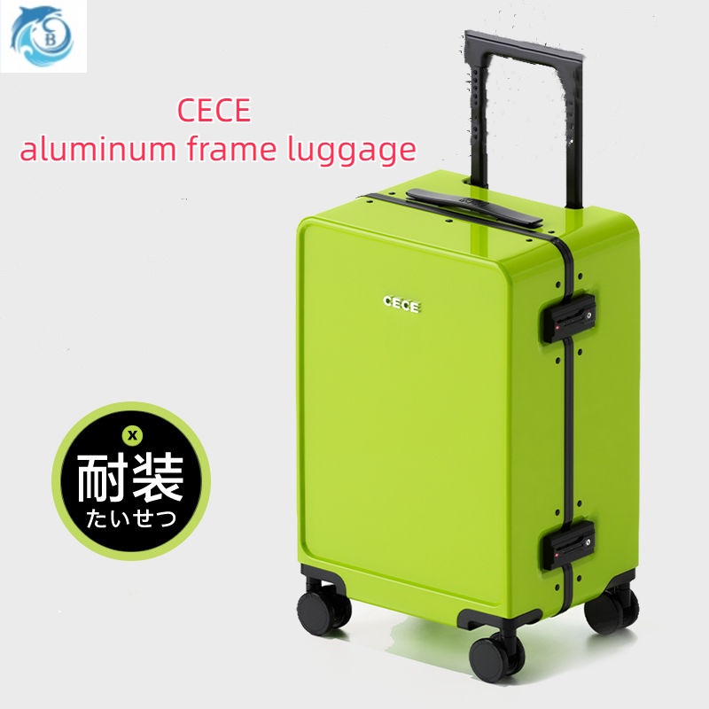 Youpin CECE ใหม่ กระเป๋าเดินทาง แบบตั้งรหัสผ่าน กรอบอลูมิเนียม | Shopee ...