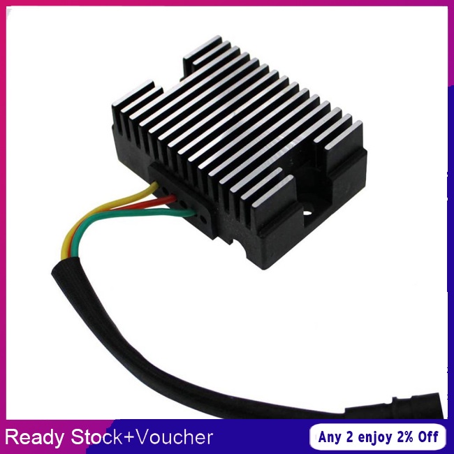 Shine อะไหล่วงจรเรียงกระแสรถจักรยานยนต์ 74504-78 3 Pins ปลั๊กอินเตอร์ ...