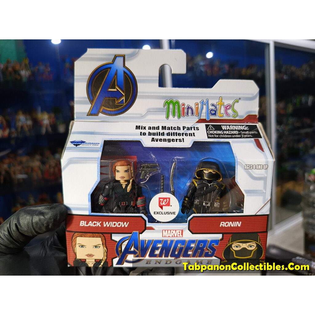 Minimates Marvel The Avengers Movie Endgame Black Widow and Ronin 2 ...