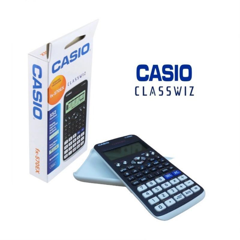 CASIO SCIENTIFIC CALCULATOR FX-570EX CLASSWIZ 2023 | Shopee Thailand