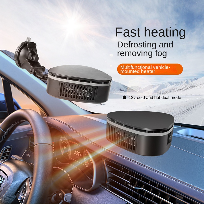 Electric Car Heater Fan Windshield Snow Deicer Defogger Defroster ...