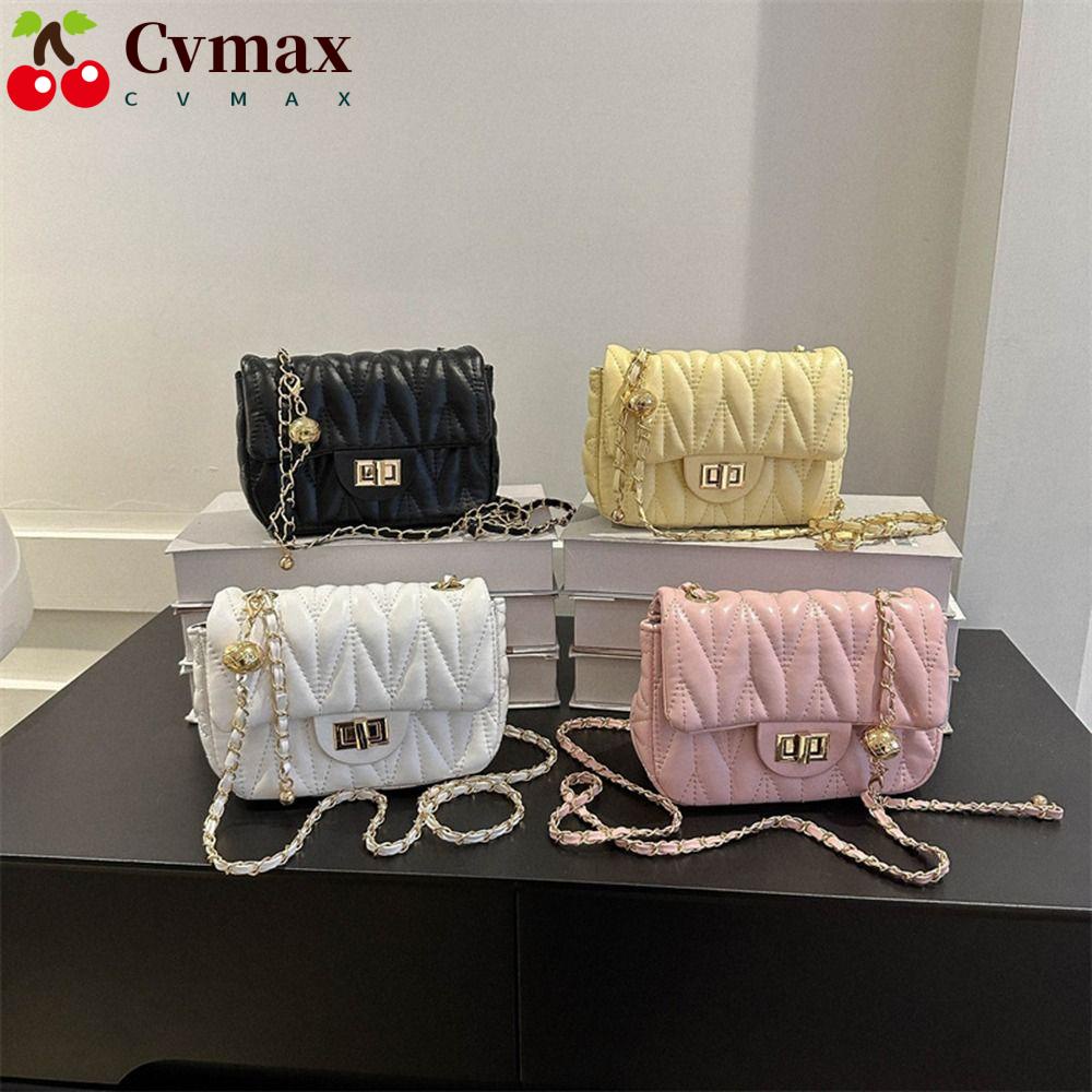 Cvmax กระเป๋าสะพายไหล่ สะพายข้าง หนัง PU ปักลาย หรูหรา | Shopee Thailand