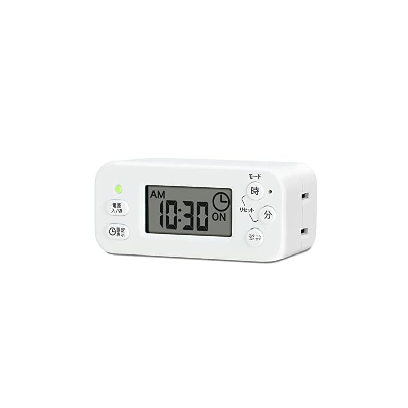 [Direct from Japan]ON/OFF Outlet Timer Digital Program Mode Timer Mode ...