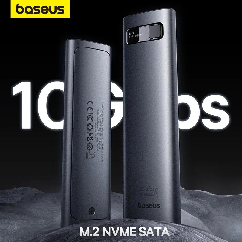 Baseus เคส M2 SSD Nvme Sata Dual Protocol M.2 เป็น USB Type C 3.2 Gen 2 ...