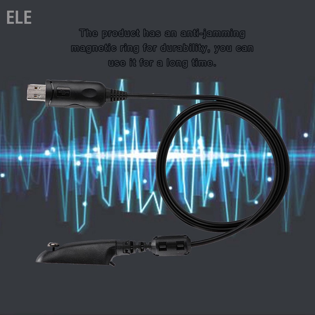 ELE GP340 สายการเขียนโปรแกรม USB สำหรับ HT750 HT1250 PRO5150 GP328 ...