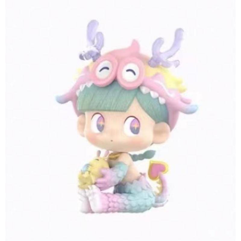 ตุ๊กตาฟิกเกอร์ Pop Mart Dragon Yin Xianrui Series Mystery Box sp dimoo ...