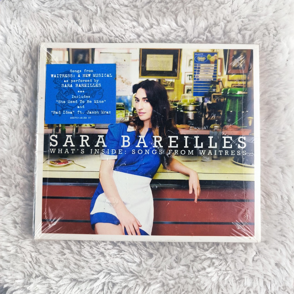 แผ่น CD อัลบั้ม Sara Bareilles What's Inside: Songs From Waitress Z326 ...