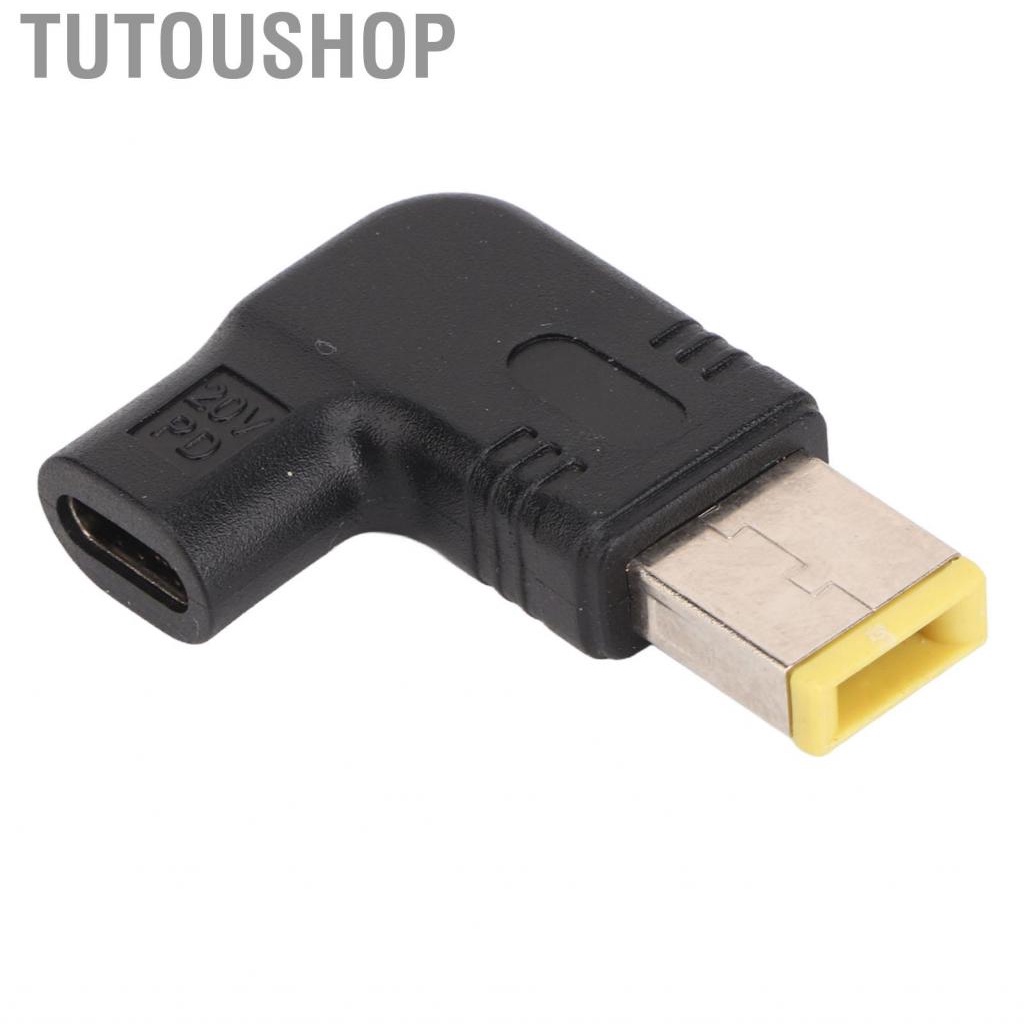 Tutoushop Type C Female To Tip Adapter to 100W PD Fast Charging 90 ...