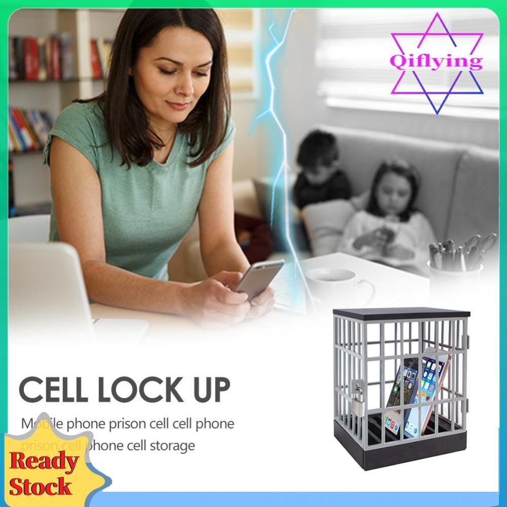 ความแปลกใหม่โทรศัพท์มือถือ Jail Cell Lock Up ที่วางโทรศัพท์ล็อคกรง ...