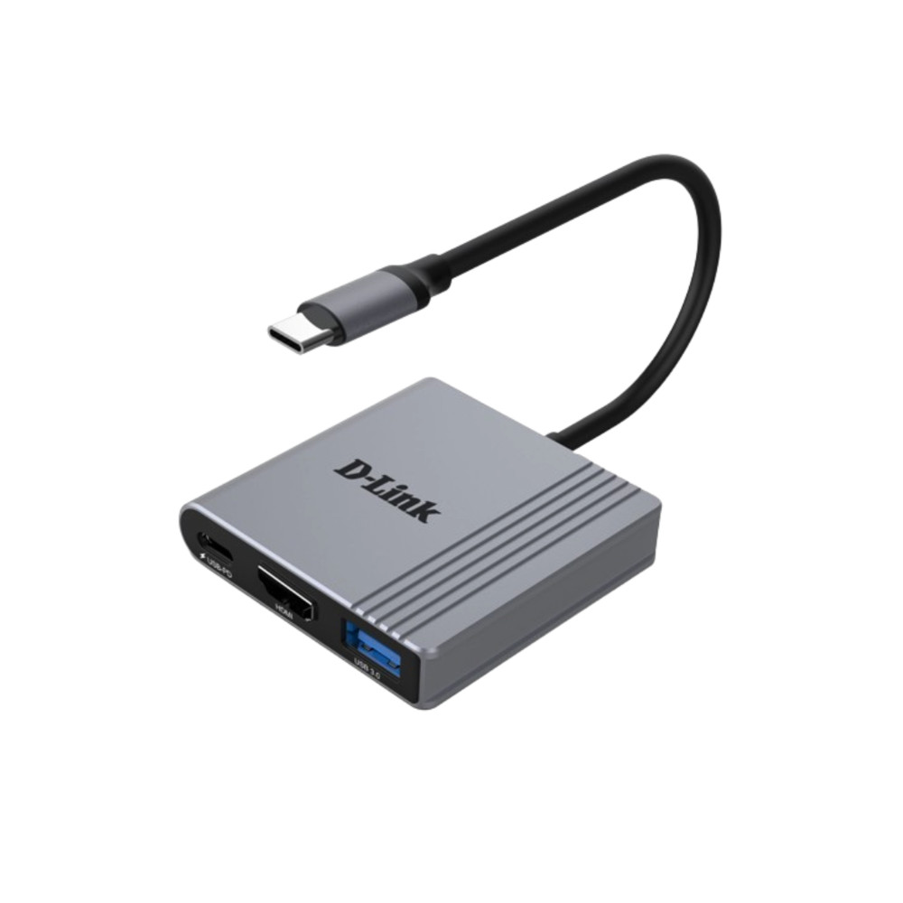 D-LINK DUB-M350 3-IN-1 USB-C HUB WITH HDM ULTRA HD VIDEO RESOLUTION UP ...
