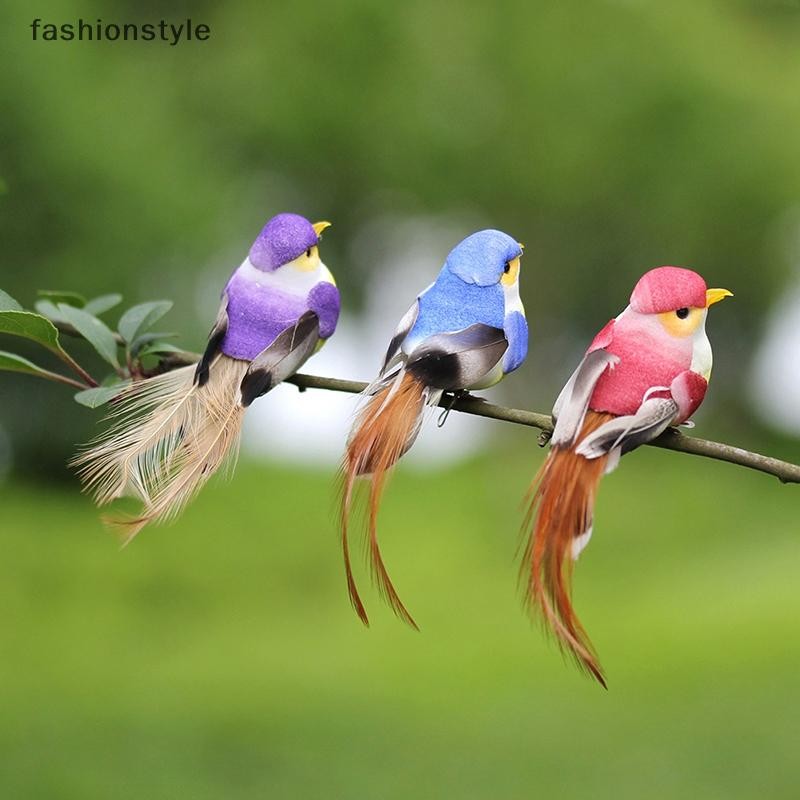 [Fas] 1 PC นกประดิษฐ์จําลอง Feather Birds รุ่น Emulation Bird สีสันปลอม ...